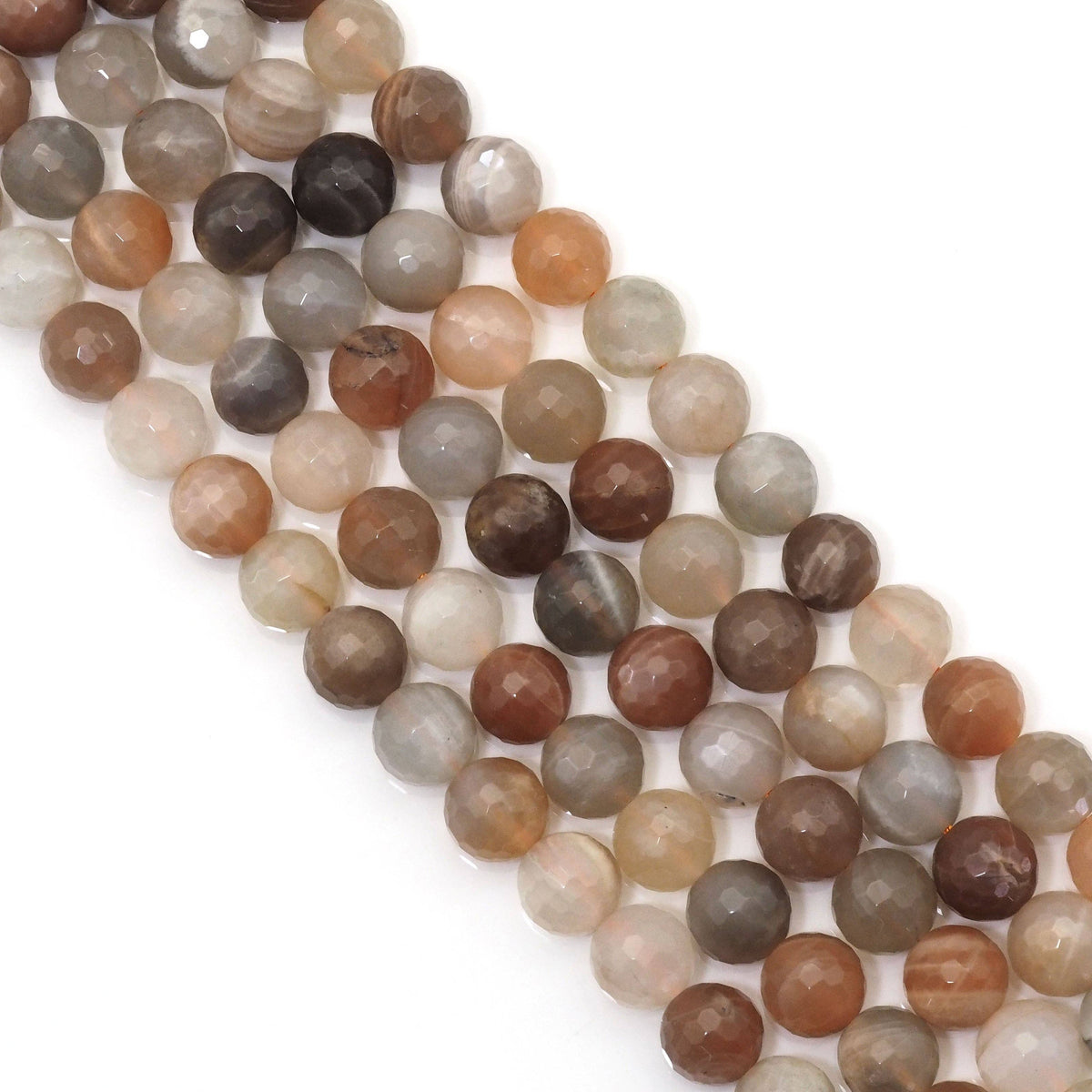 Genuine Sunstone Round Faceted Beads, 6mm/8mm/10mm, Sku#U1604 ...