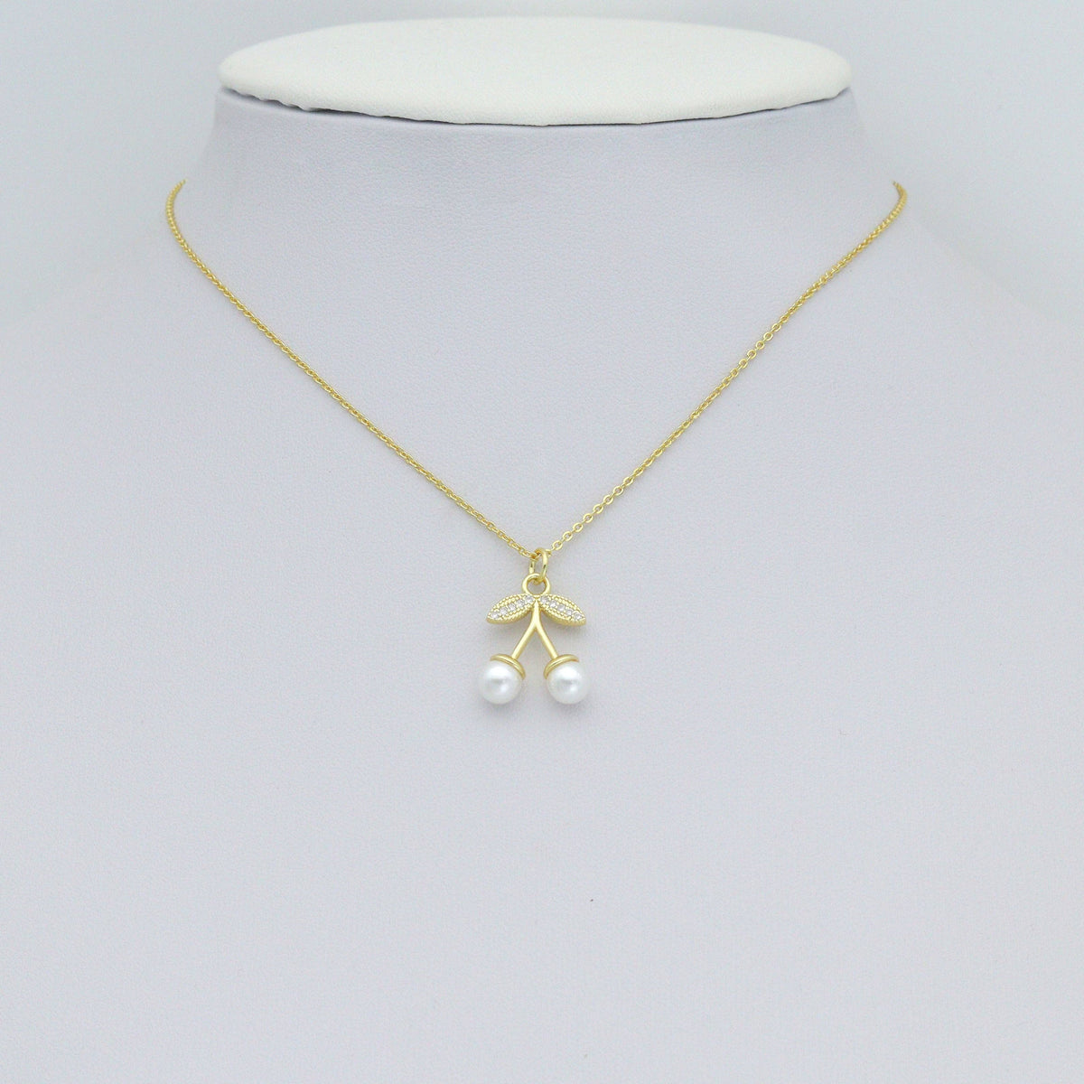 Clear CZ White Pearl Red Chili Charm Pendant,Sku#A495 – Bestbeads&Beyond