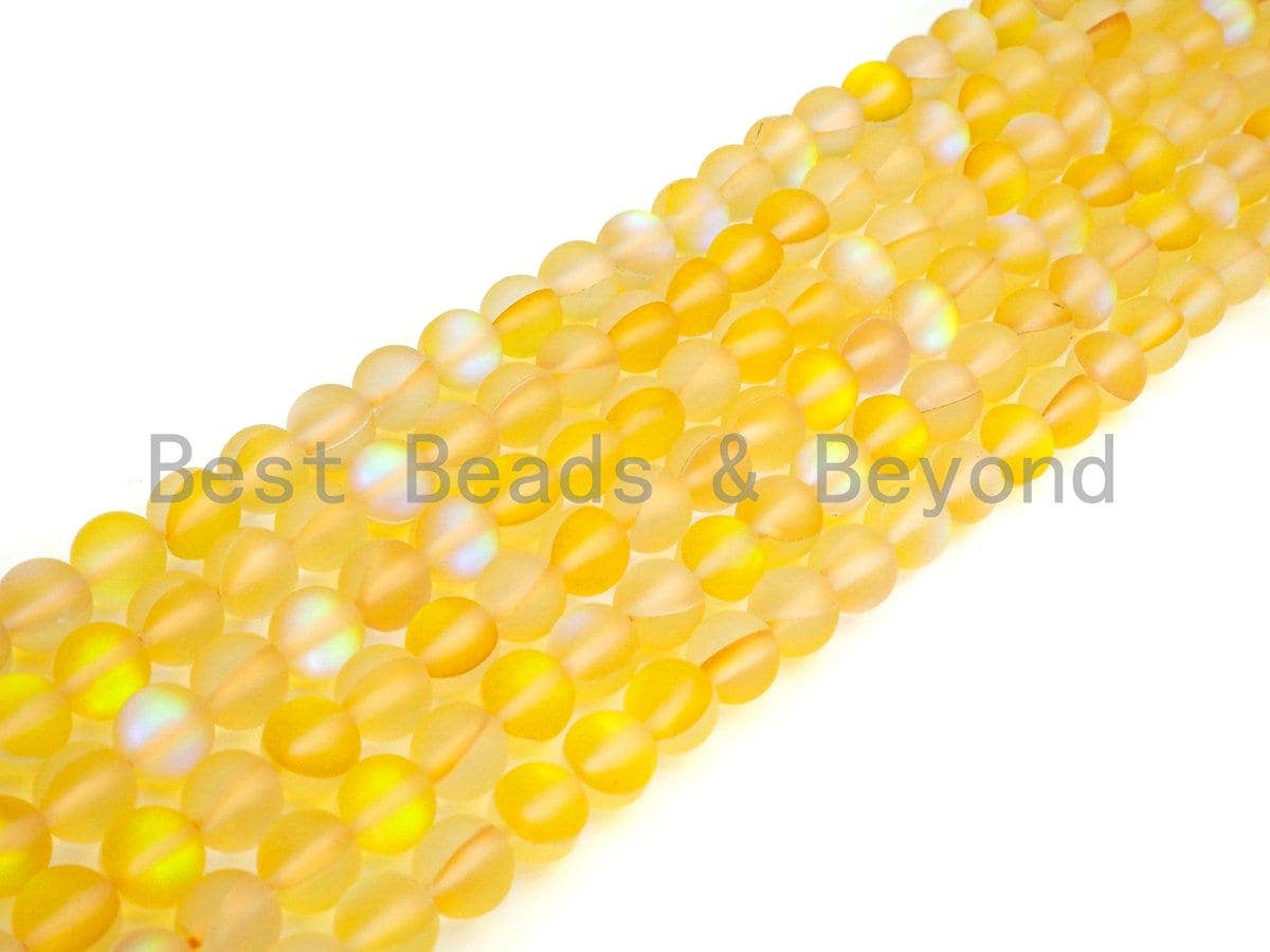 NEW COLOR!!! Spectrolite Yellow Quartz Matte, High Quality in Round 6m ...