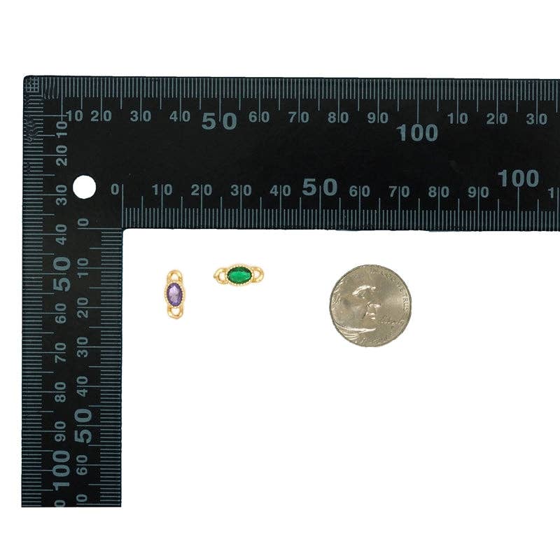 Colorful Oval Shape Link Connector Beads, Sku#LD409 – Bestbeads&Beyond