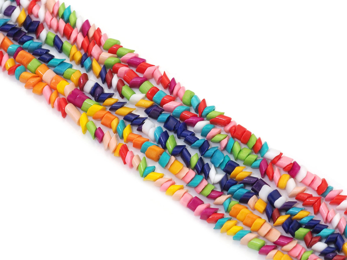Mixed Color Glaze Beads, 4mm, Sku#U1475 – Bestbeads&Beyond